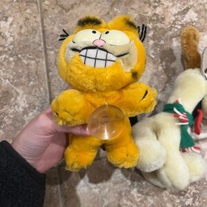 Toys | Vintage Garfield Odie Plushies 199s Paramount Window Cling ...
